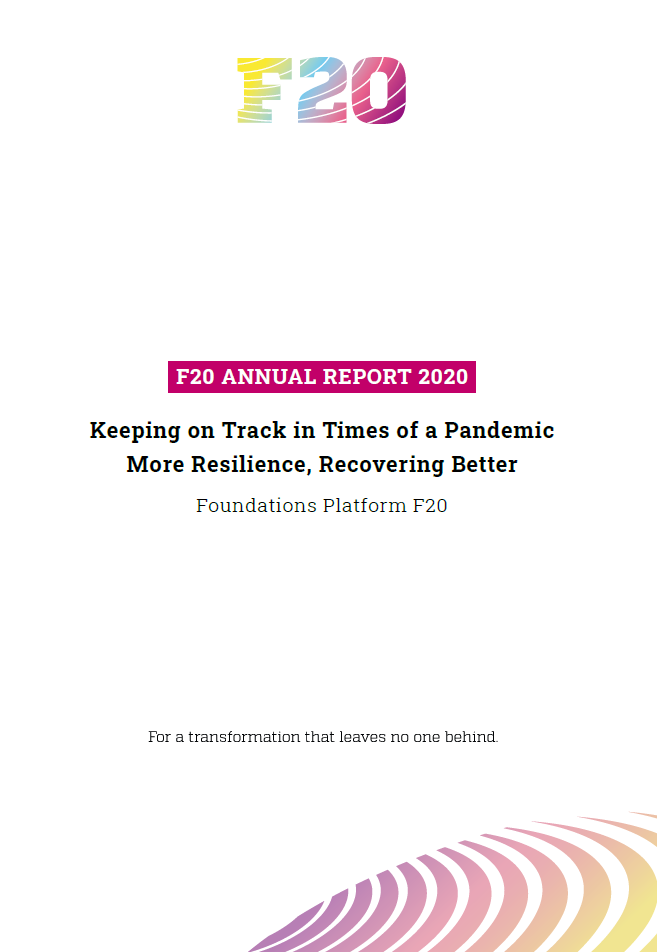 F20 Annual Report 2020 - Foundations 20