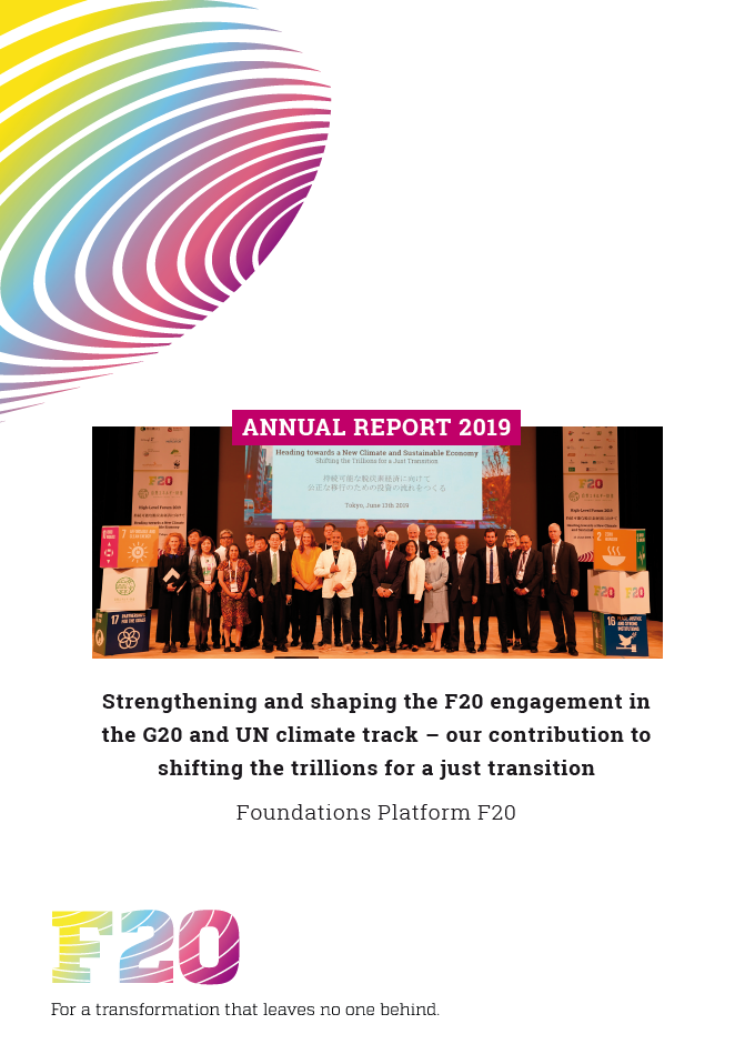 F20 Annual Report 2019 - Foundations 20